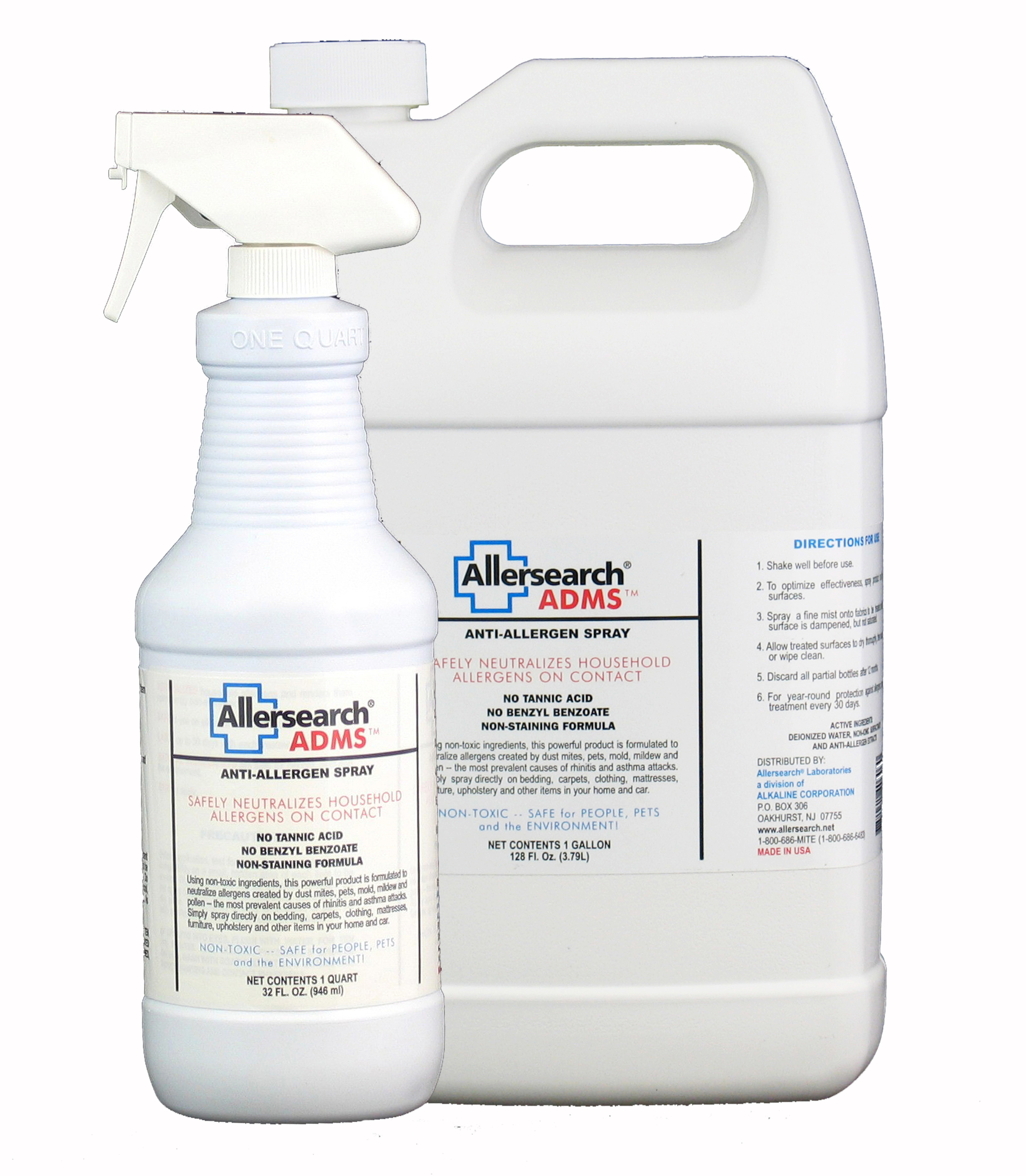 ADMS Anti-Allergen Spray | Allersearch Laboratories